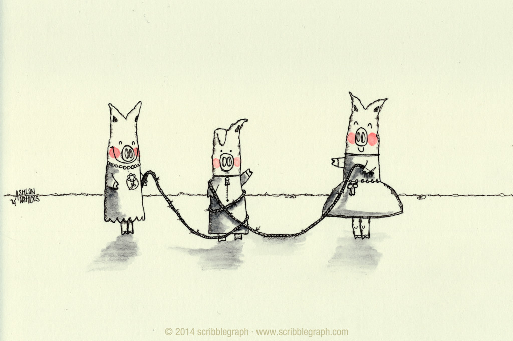 scribblegraph – Illustrations by Ash Nathens